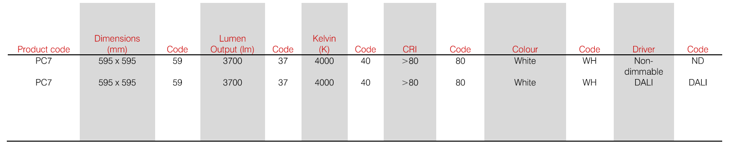 Carina Table - Advance Lighting