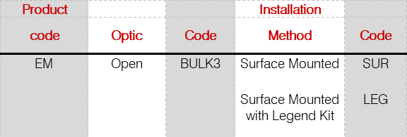 certus table - Advance Lighting